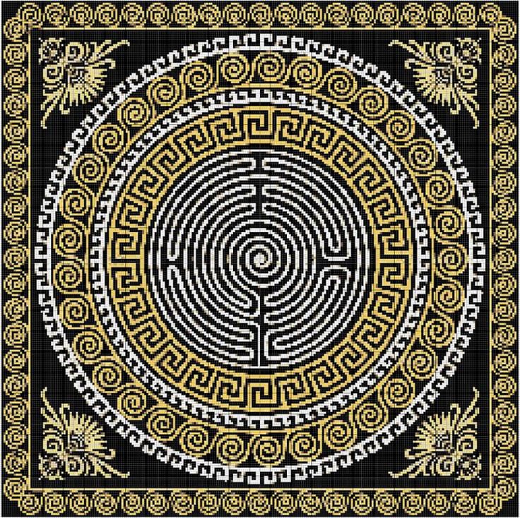 Well, there are two very nice versions of the origin of this frieze.